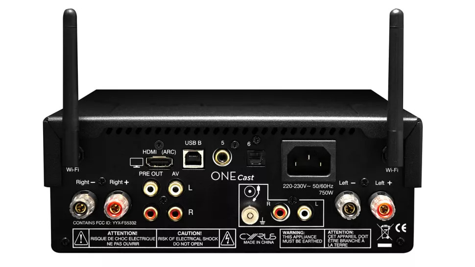 CYRUS ONE - CAST INTEGRATED AMPLIFIER - KL International AV Show